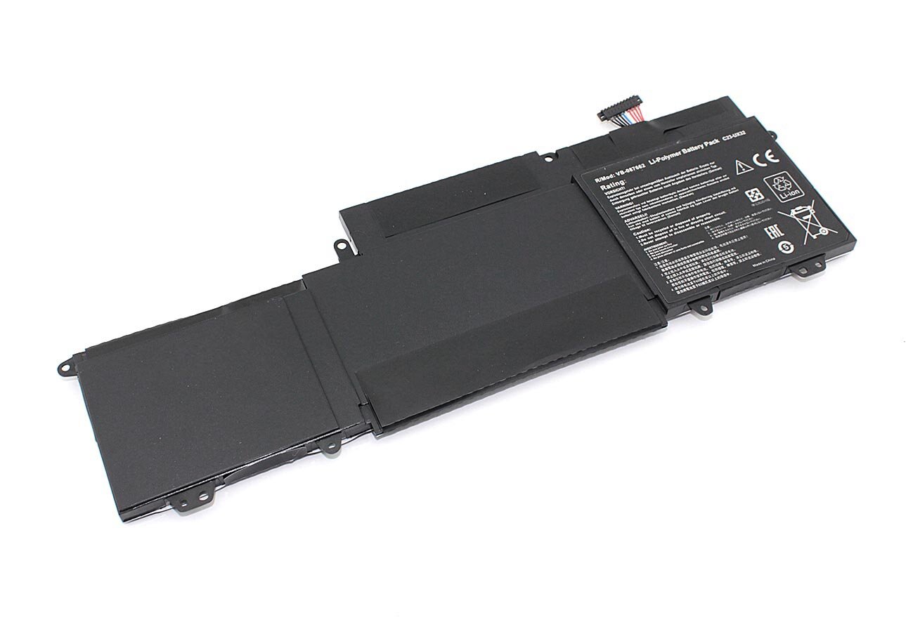 Аккумулятор OEM (совместимый с C23-UX32) для ноутбука Asus VivoBook U38N-C4004H 7.4V 6600mAh черный