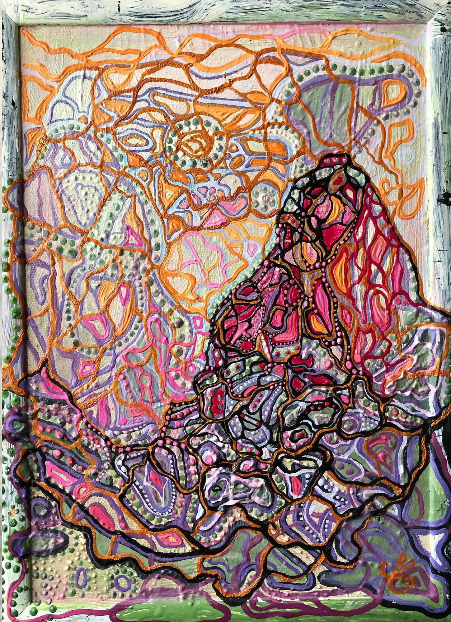 "Горы", холст, масло, 25х35, 2021