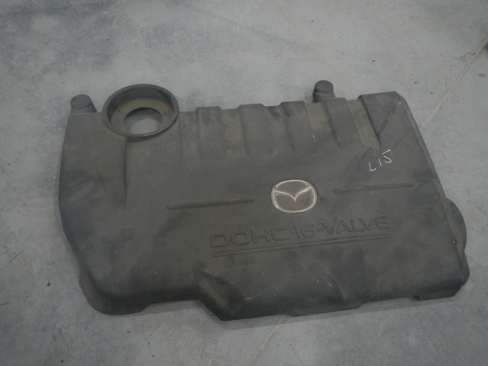 Б/У Накладка двигателя декоративная, Mazda (Мазда)-6 (GG) (02-07) MAZDA 6 (GG) (02-07) Без видимых повреждений. 579099 M...