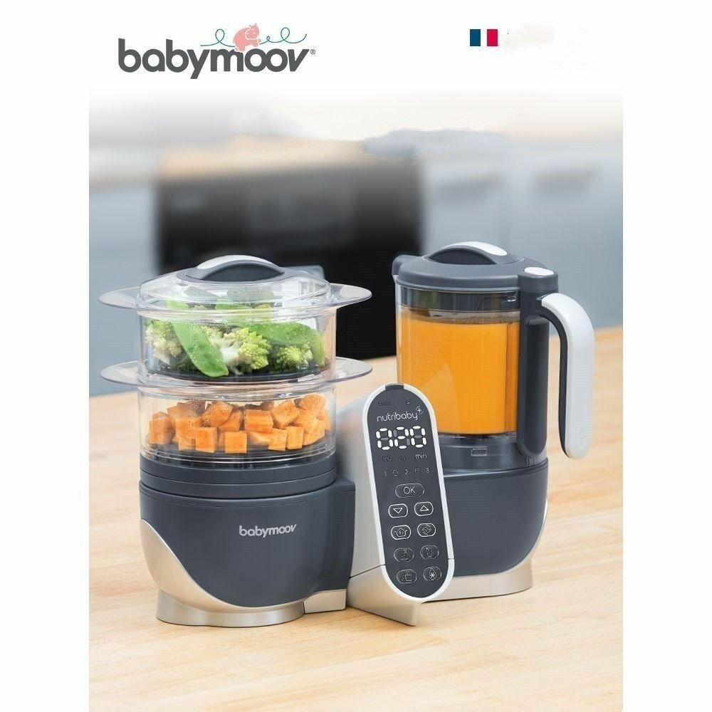 Пароварка и кухонный комбайн для детского питания babymoov-KAWAKAWA