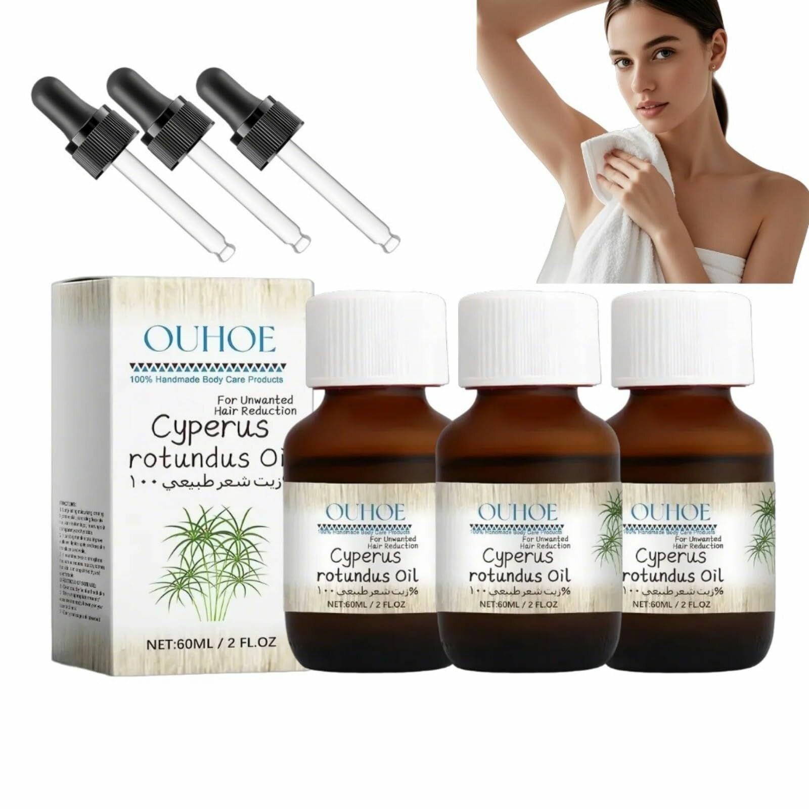 Масло Cyperus Rotundus, масло Cyperus Rotundus для удаления волос