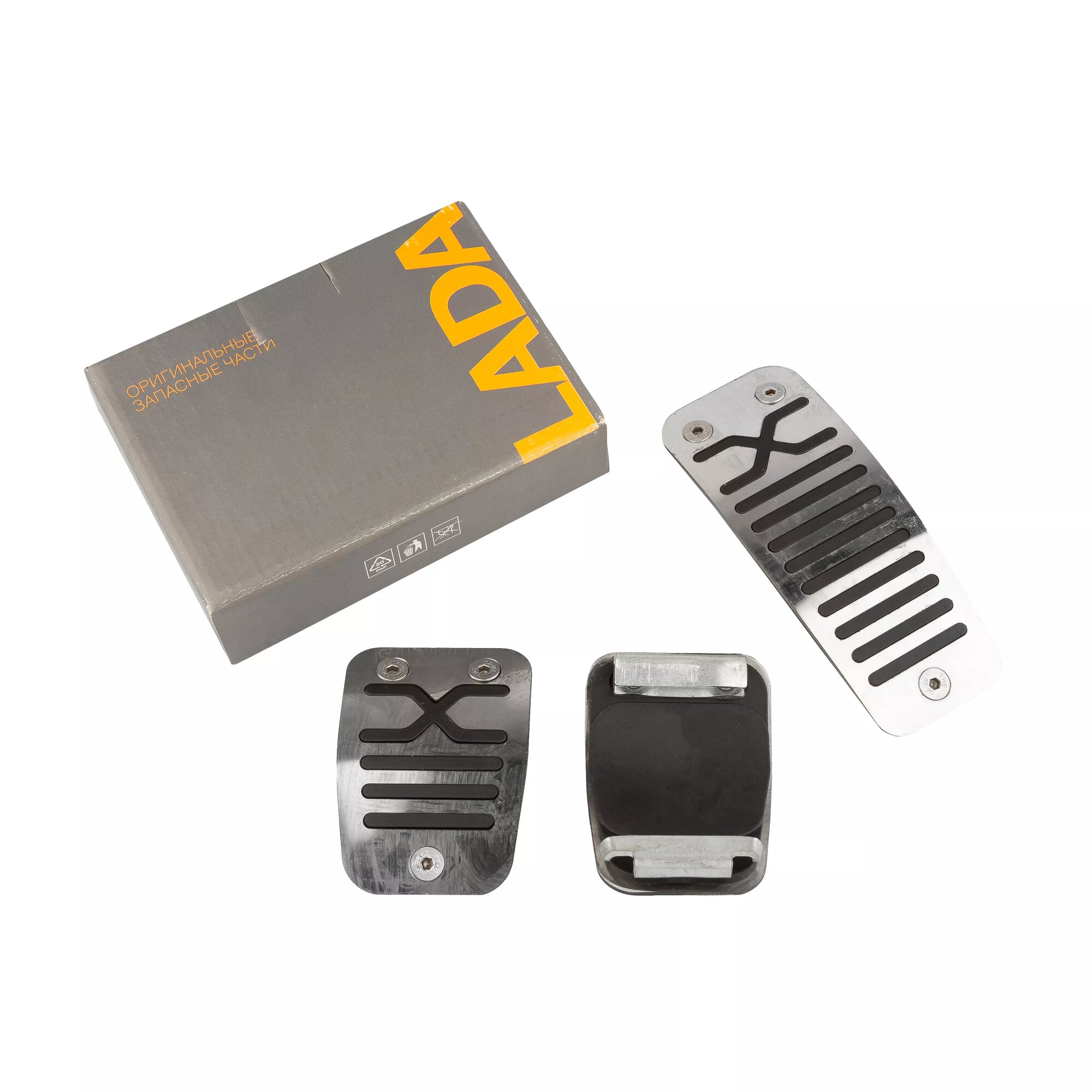 Накладки на педали Ваз LADA XRAY тормоза, сцепления, газа (АвтоВАЗ)