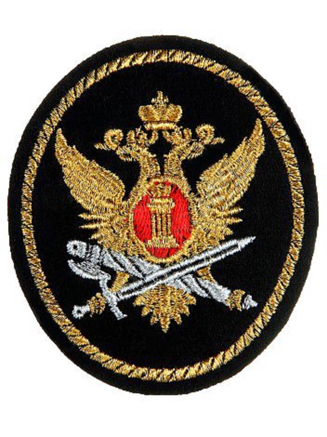 Нашивка (шеврон вышитый) на рукав Фсин с орлом