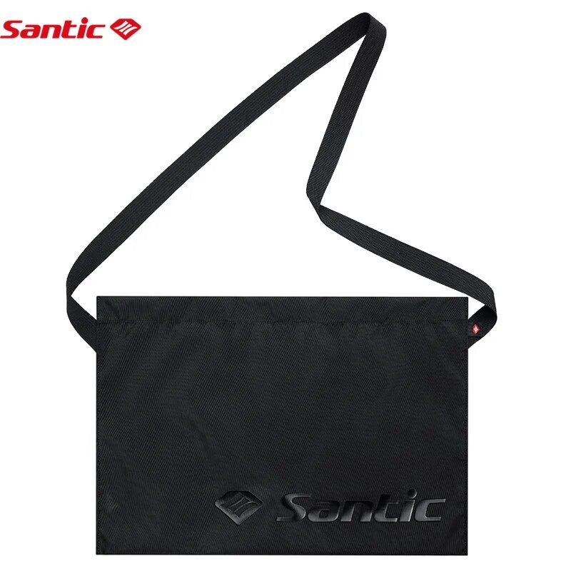 Сумка-слинг Santic черная W2P135H для велоспорта