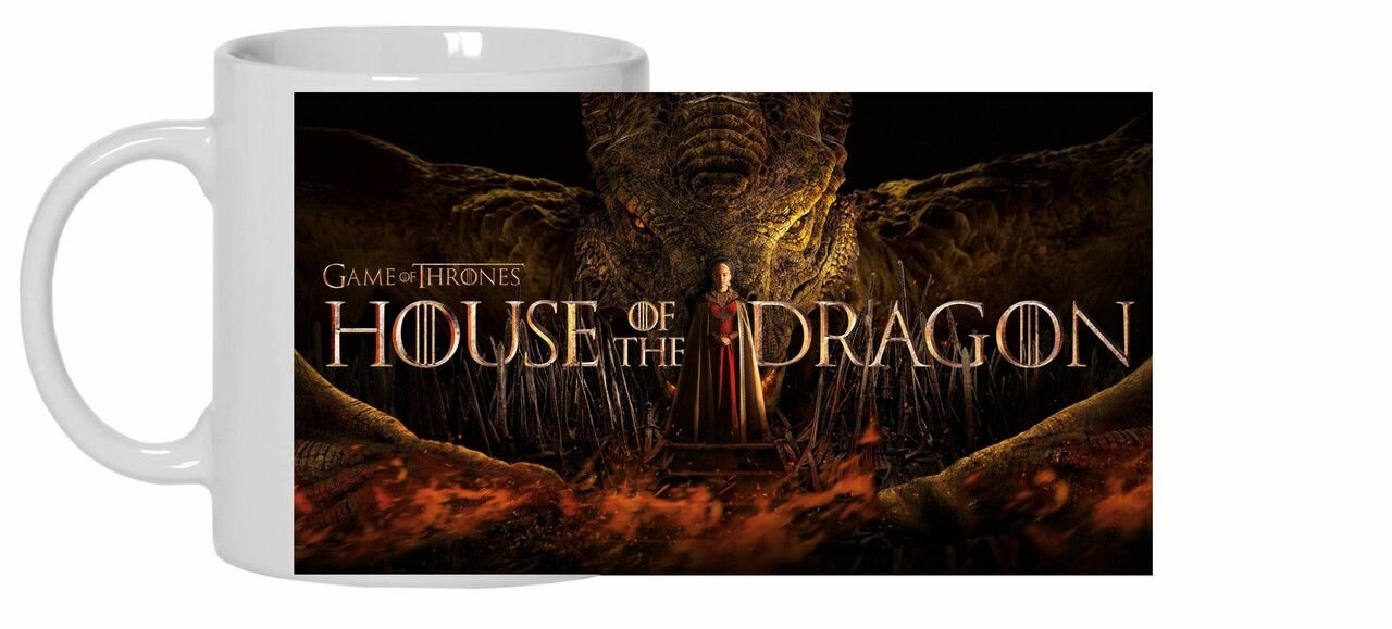 Кружка GOODbrelok принт "Дом Дракона, House of the Dragon" - 0006