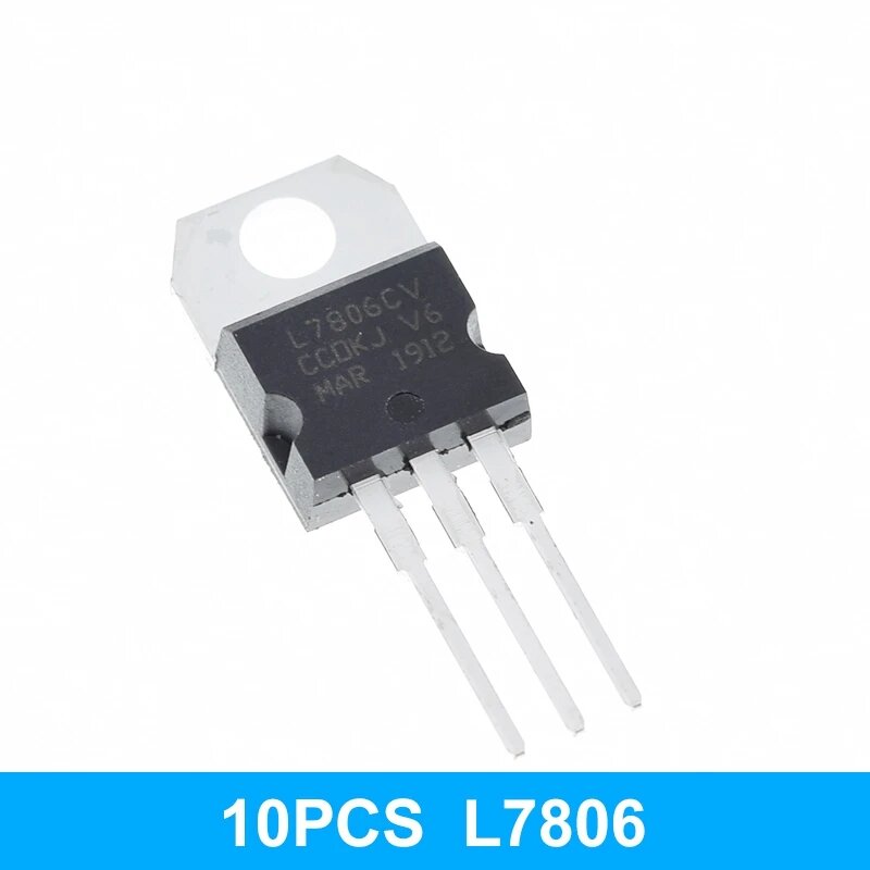 L7806 стабилизатор напряжения, 10шт