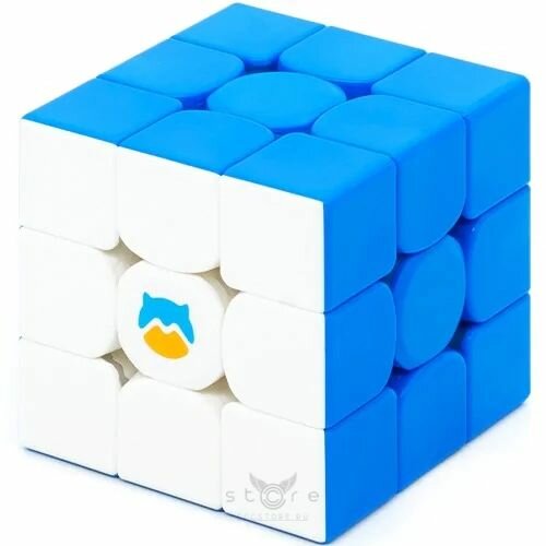 Тренировочный Кубик Gan 3x3 MG3 Cloud Lite Бело-синий