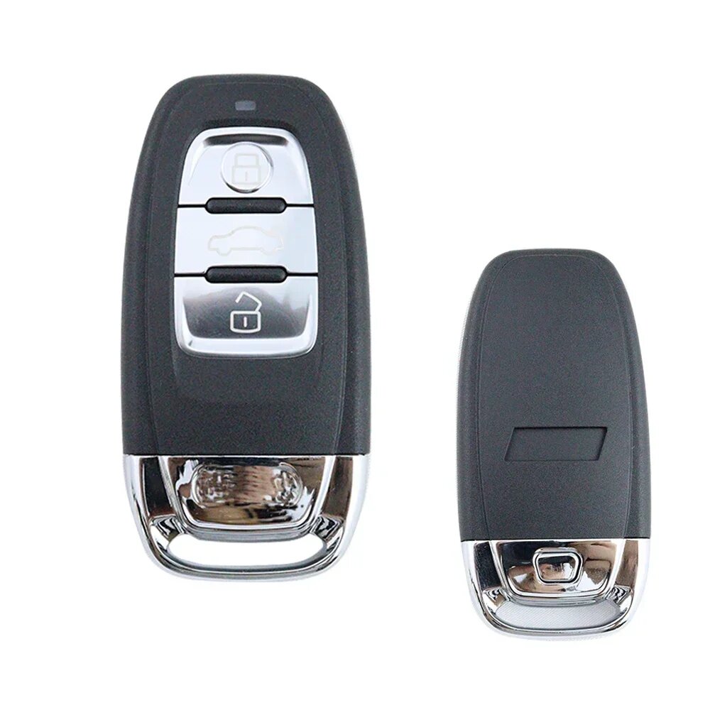 Для Audi A1 A4l A3 A4 A5 A6 A7 A8 Quattro Q5 Q7 R8 S4 S5 S6 S7 S8 TT 8V B8 B9 C7 Q3 RS Наклейка Автомобильный брелок Корпус корпуса matte- 3bottons16