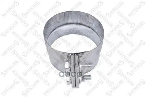 Хомут глушителя! на 2 болта конус d=114.3 D=119 h=75Volvo F10/F12(314000>)/F16/FL10/N10 Stellox арт. 8201010SX