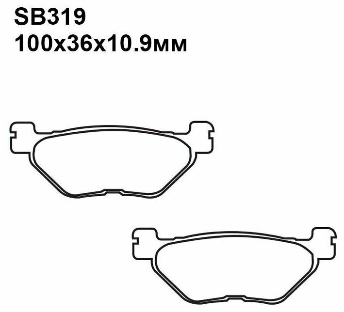 Тормозные колодки Puller SB319