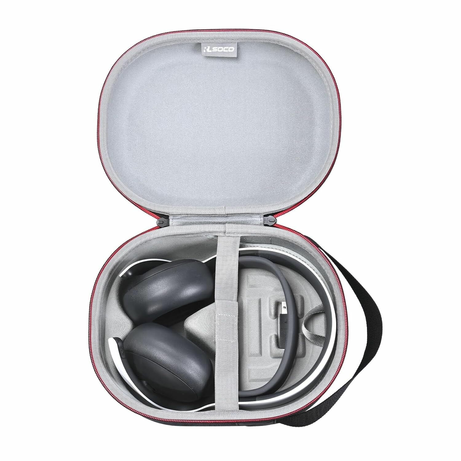 RLSOCO Жесткий чехол для PlayStation PULSE 3D / Pulse Elite Wireless Headset, защитная сумка для хранения гарнитуры Sony PS5