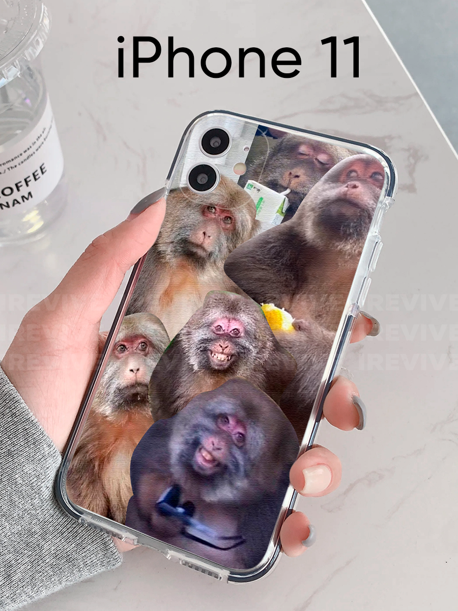 Чехол Обезьяна на Iphone 11