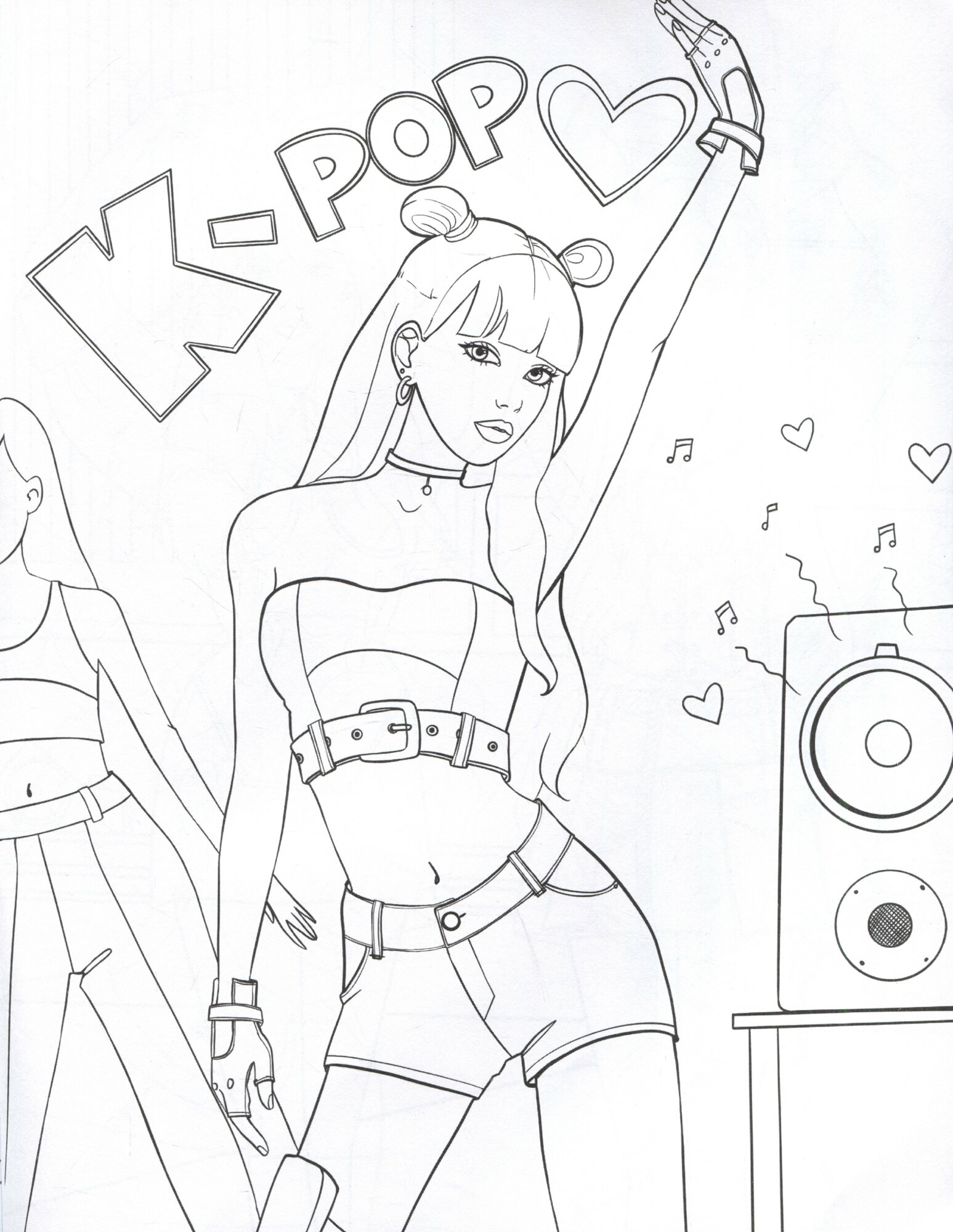K-POP раскраска — фото 1