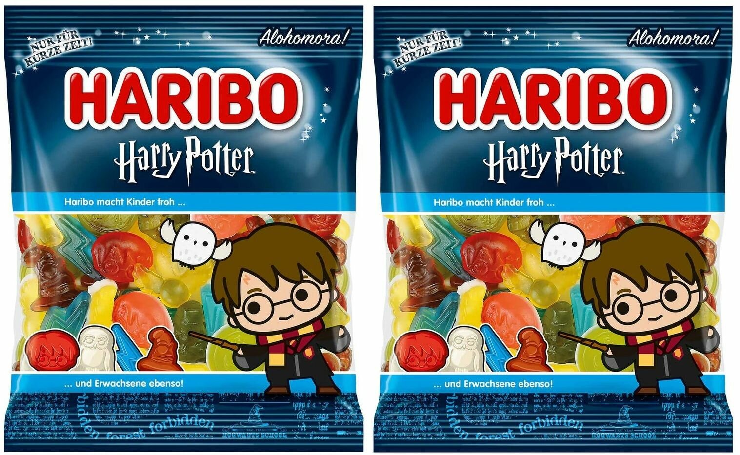 Мармелад жевательный Haribo Harry Potter / Харибо Гарри Поттер, 2 шт. по 160 гр. (Германия)