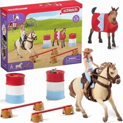 Фигурки Schleich Horse Club - Игровой набор Шляйх Первые шаги на ранчо Лошади 72157