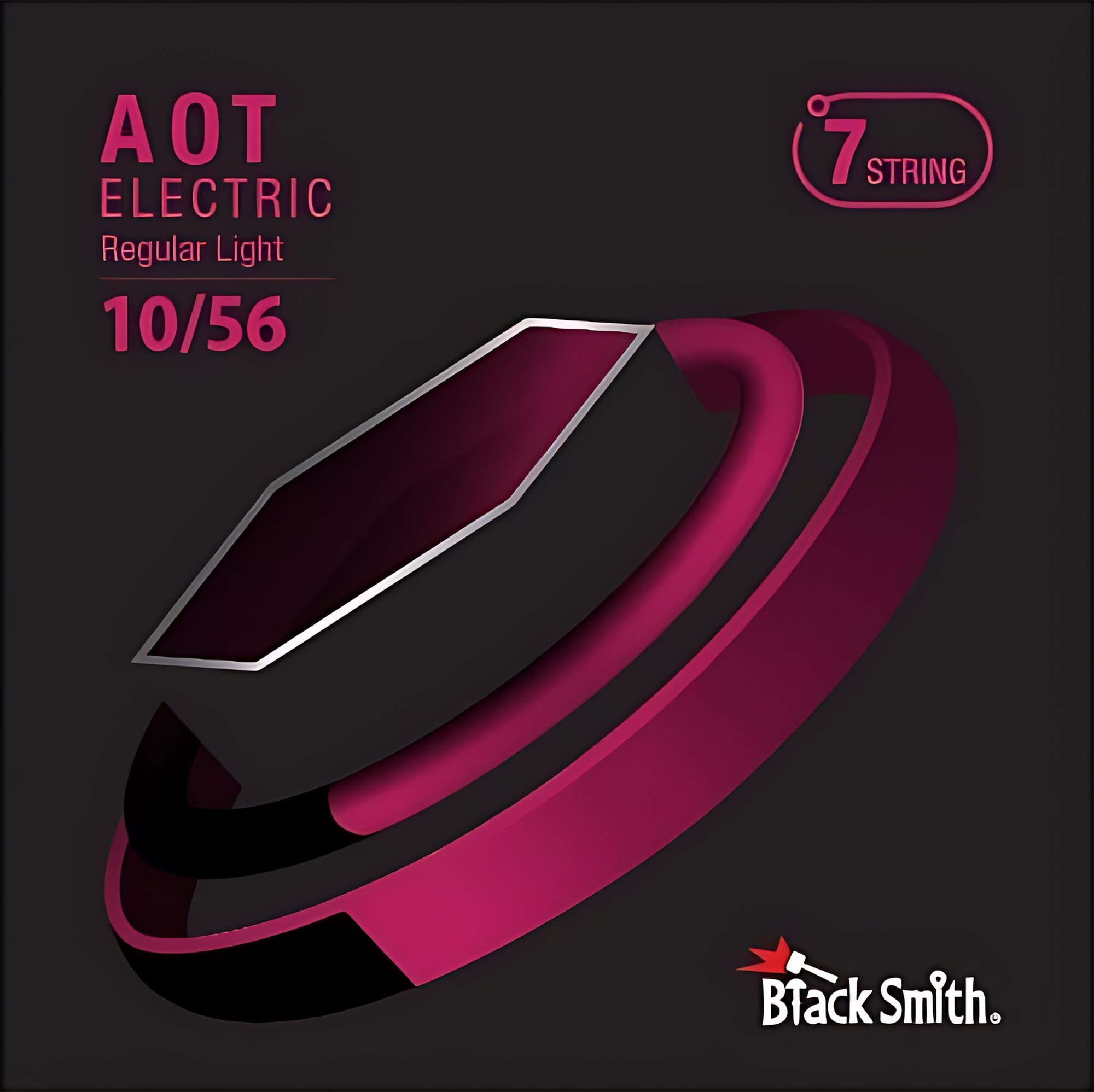 Струны для электрогитары BlackSmith AOT Electric Regular Light 10/56 7 string 10-56