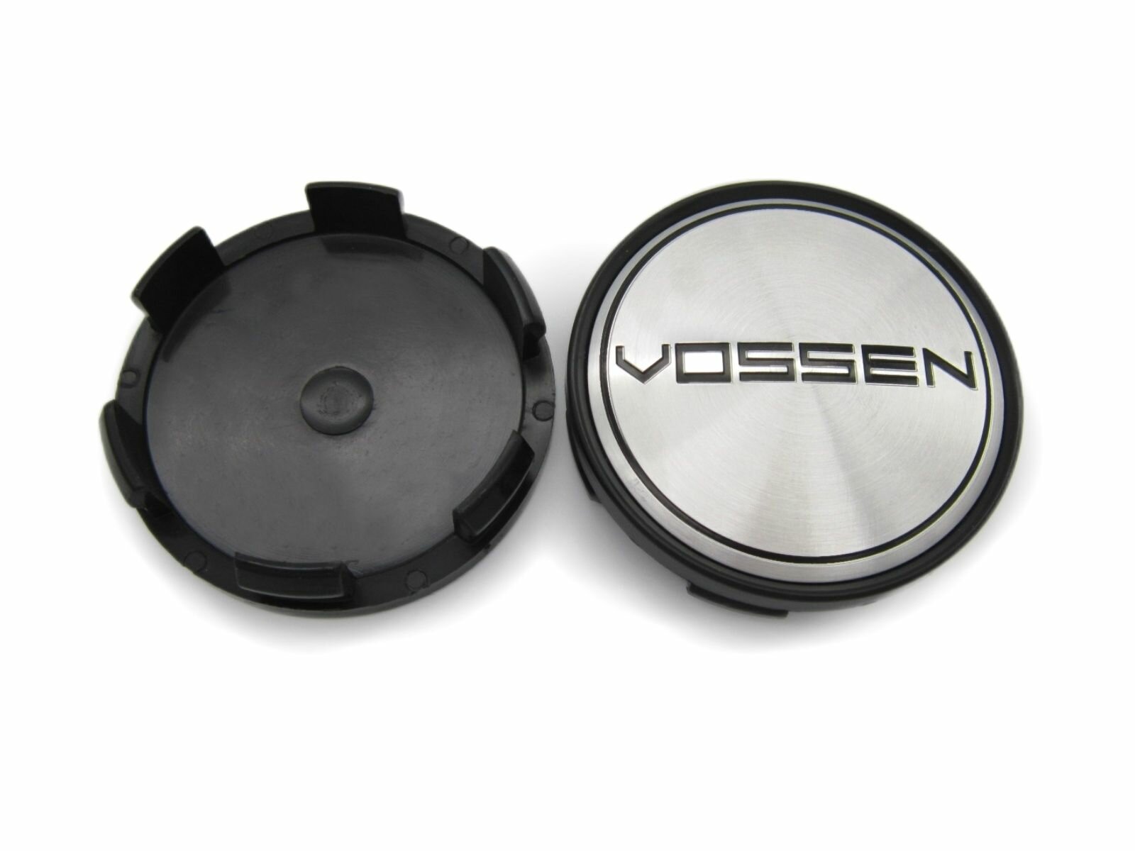 Колпачок, заглушка на литой диск Vossen chrome 59/56/10 мм, 1 шт.