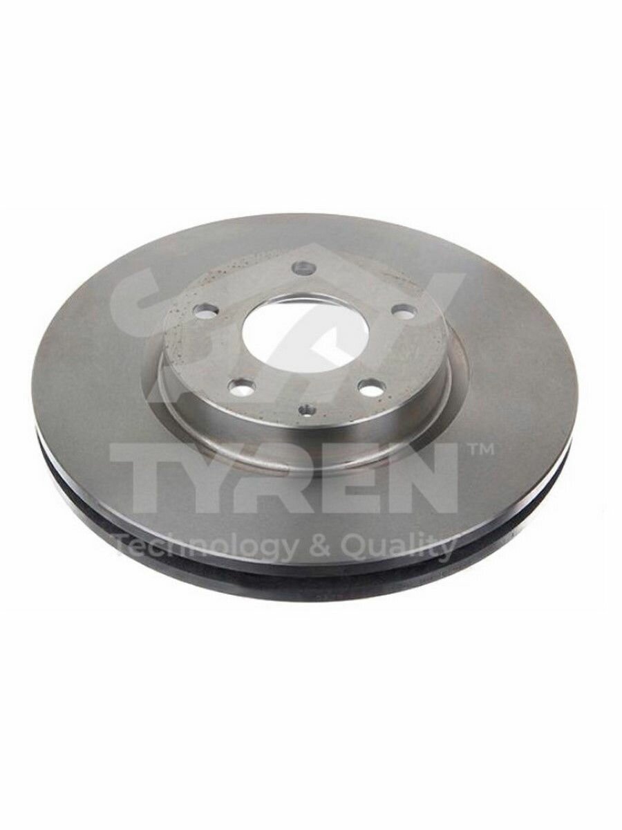 Диск тормозной передний вентилируемый Tyren TYR1014591 для а/м Mazda 6, CX-5