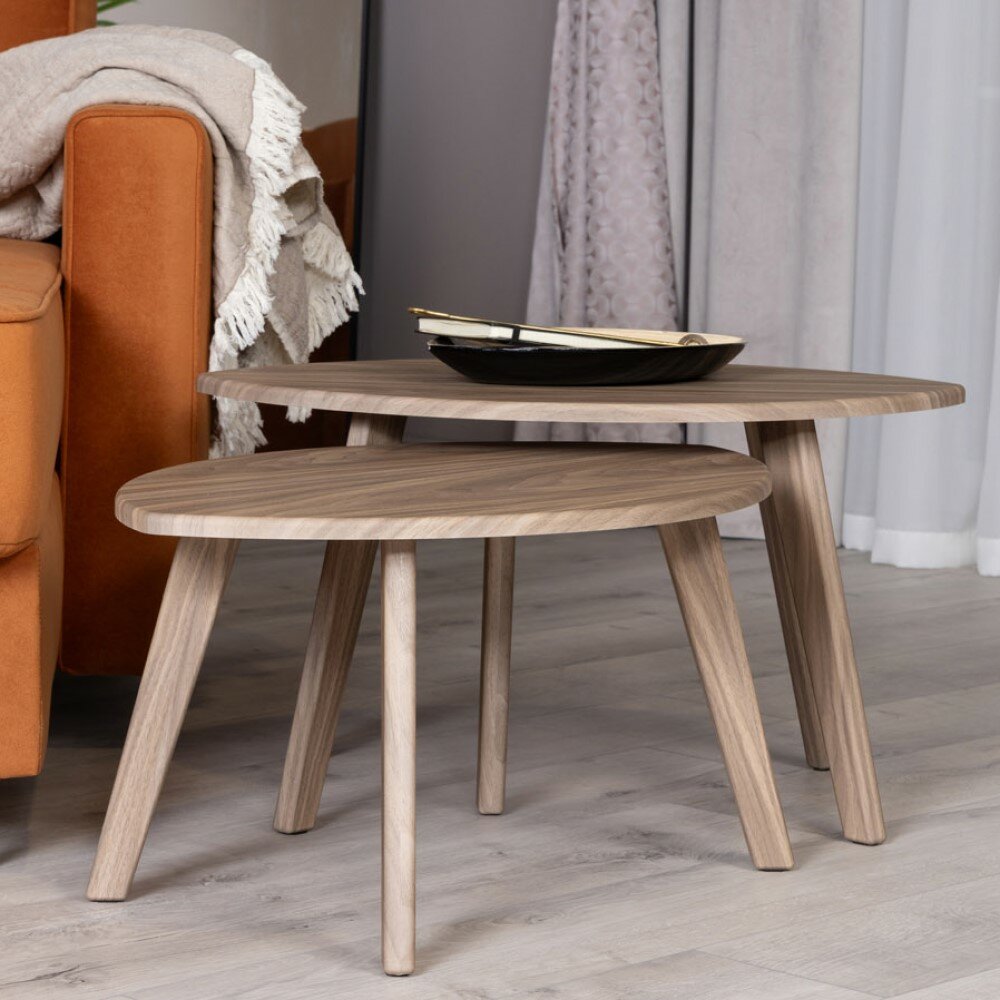 Комплект журнальных столов Askona (Аскона) Бохо. орех американский