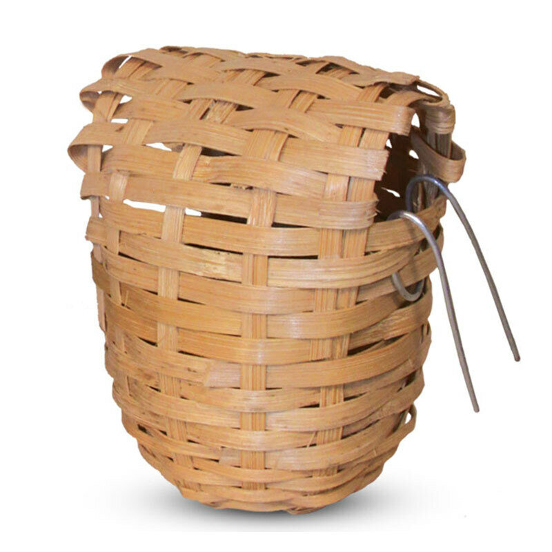 Гнездо-корзина для птиц из лозы, d70*110мм, серия NATURAL , Triol