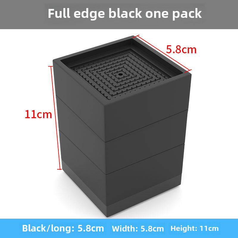 Кровать Amazon Black Furniture, нескользящая накладка из ТПУ, высота 11 см