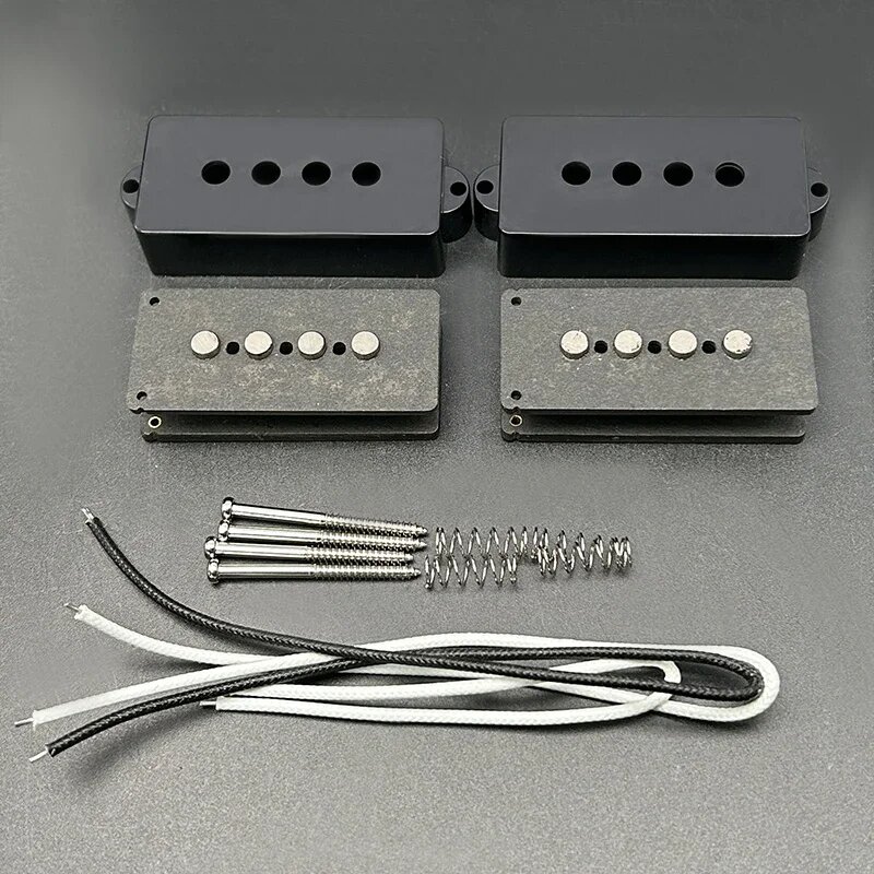 MAXCHEER Наборы звукоснимателей Alnico 5 PB Bass