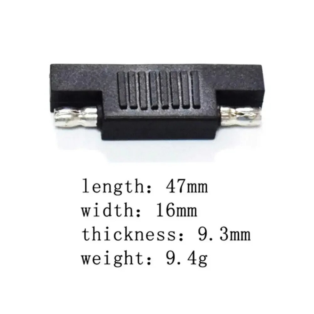 12/24 В солнечный SAE между мужчинами и обратным адаптером полярности, разъемы для удлинителя панели, отключение солнечной быстрого зарядного устройства Powe B9T0