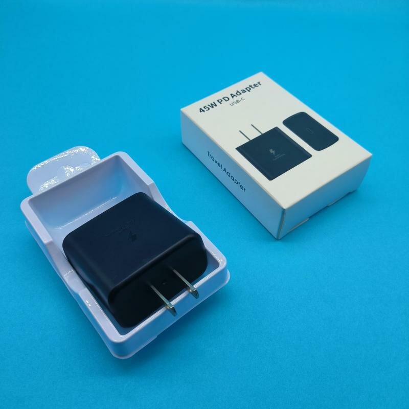 Зарядное устройство, для Samsung, 45Вт, black box