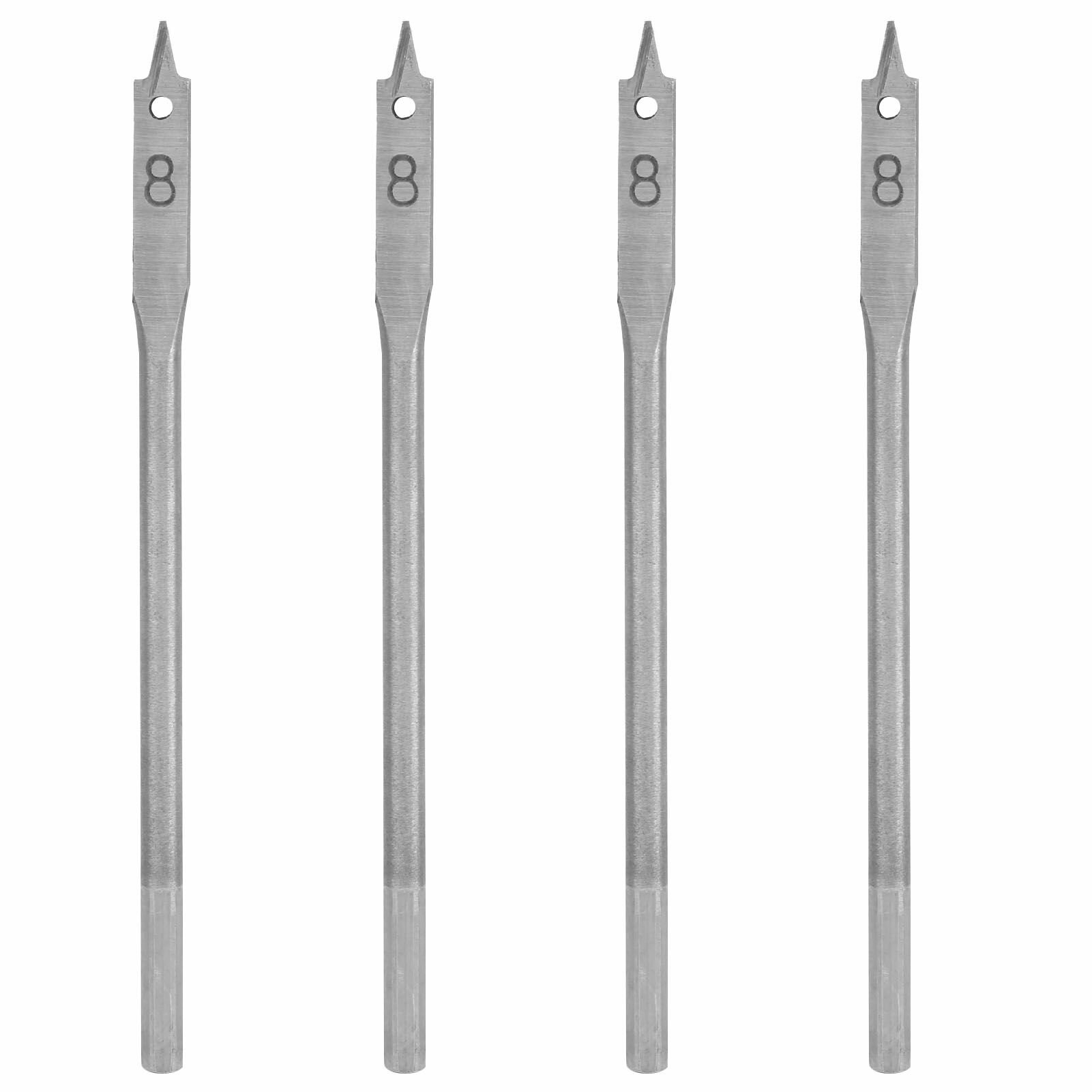 4 шт. лопаточных свёрл 8 мм для дерева