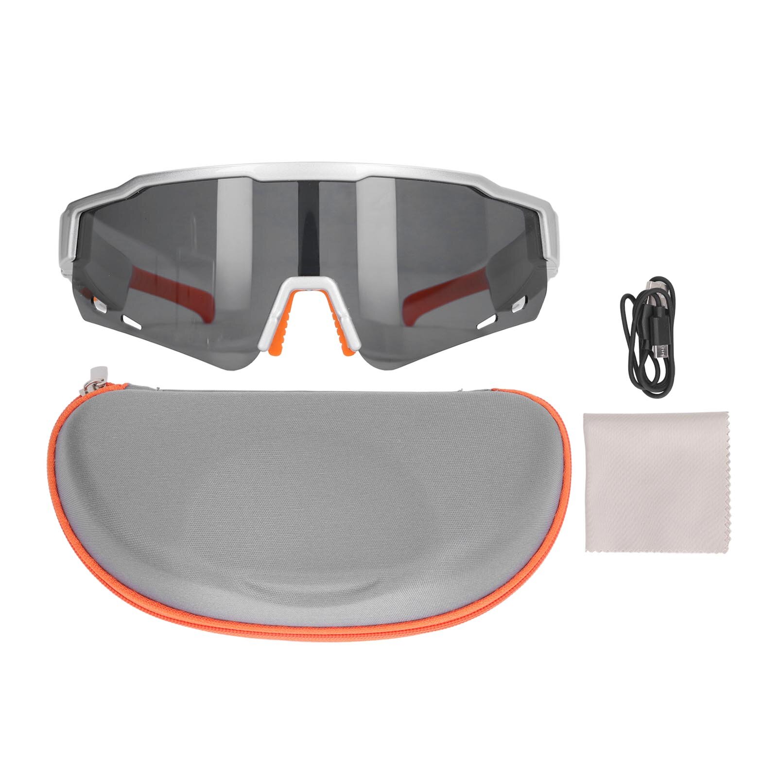 Smart Glasses TR90 Outdoor Riding Bluetooth v5.2 EDR IPX4 Водонепроницаемые звуковые солнцезащитные очки