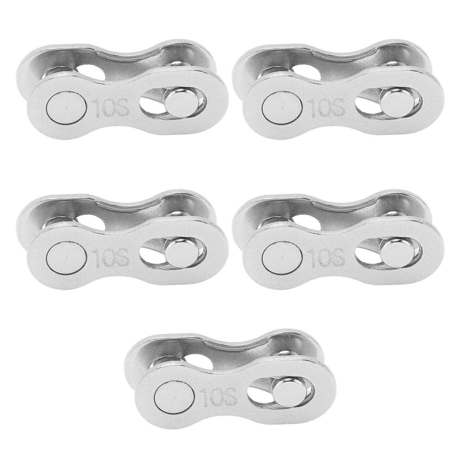 5 пар недостающее звено для велосипеда, нержавеющая сталь, быстроразъемное звено, устойчивое к коррозии, простая установка, звено велосипедной цепи, 10 скоростей