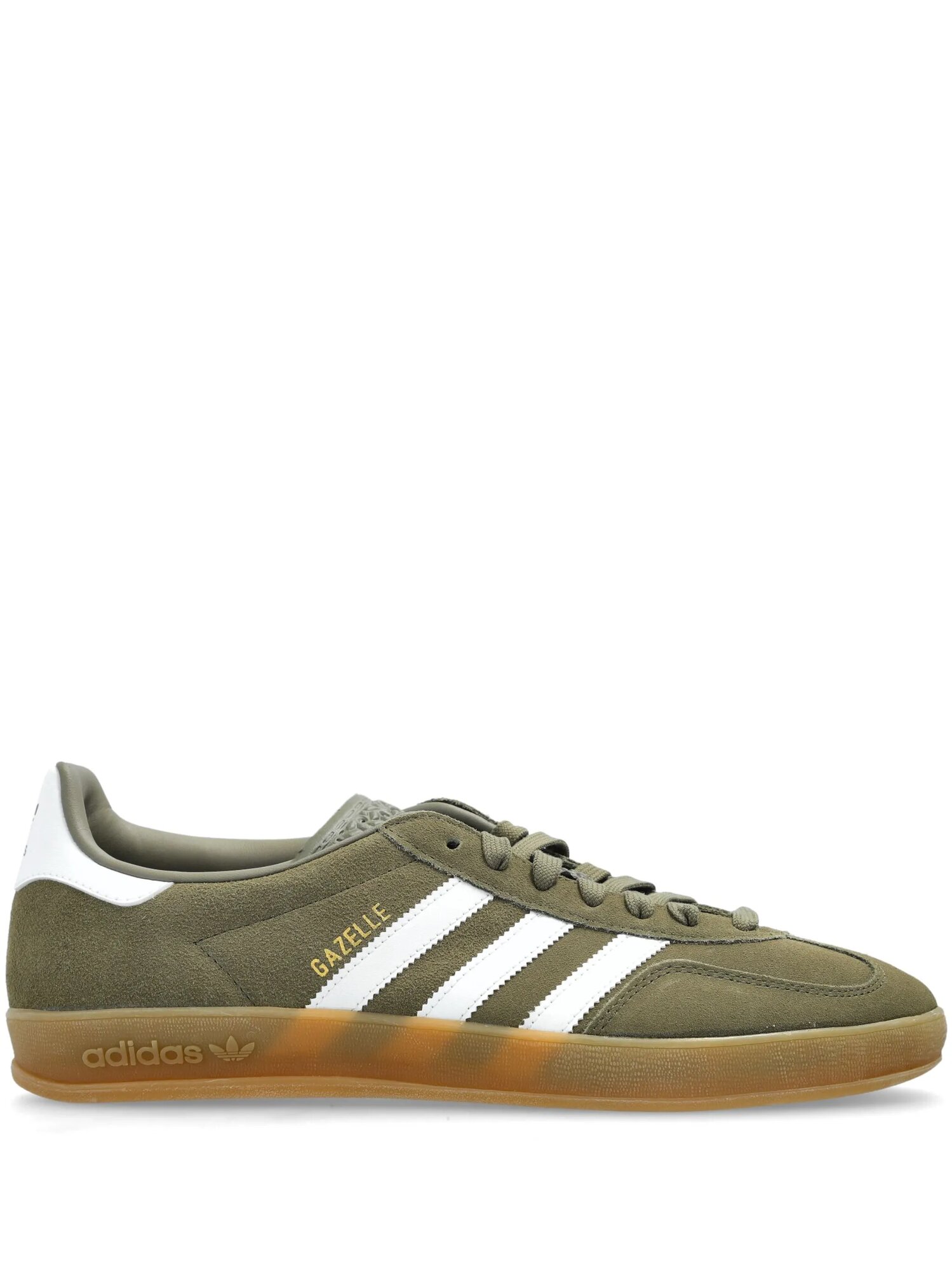Кеды adidas, размер 8.5, зеленый,