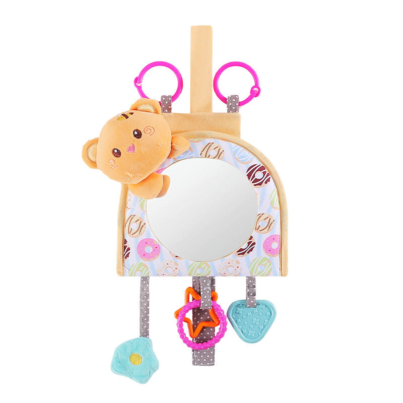 Зеркало для наблюдения за детским сиденьем, цвет "Маленький тигр"