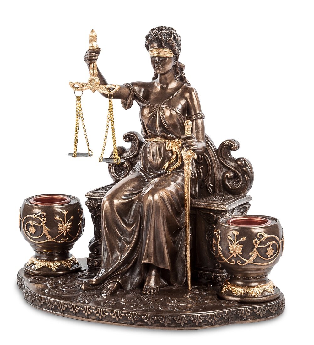 Статуэтка-подсвечник 'Фемида'