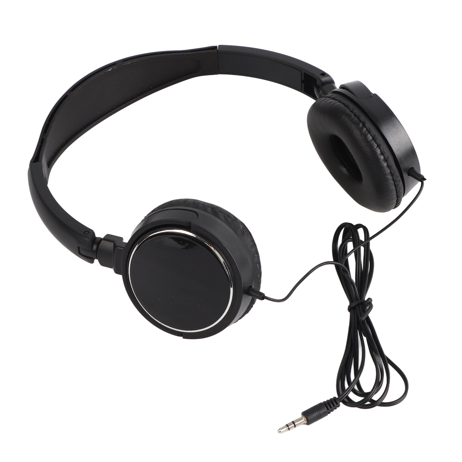 Складные компактные проводные стерео наушники HiFi для прослушивания музыки