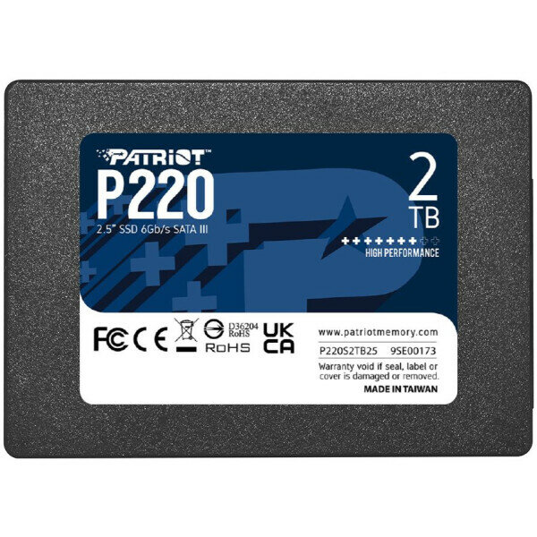 Твердотельный накопитель Patriot P220 2TB P220S2TB25