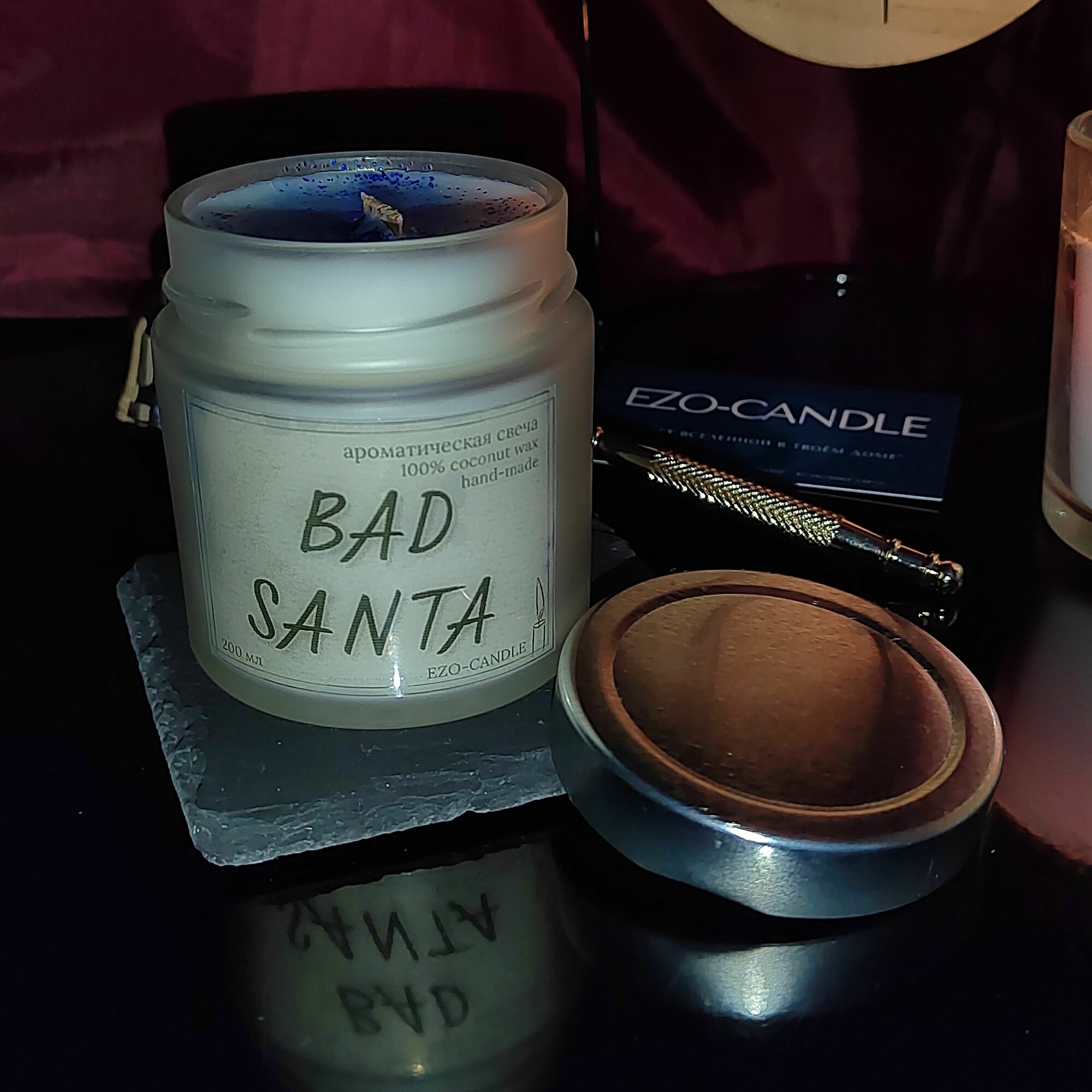 Ароматическая свеча Bad Santa