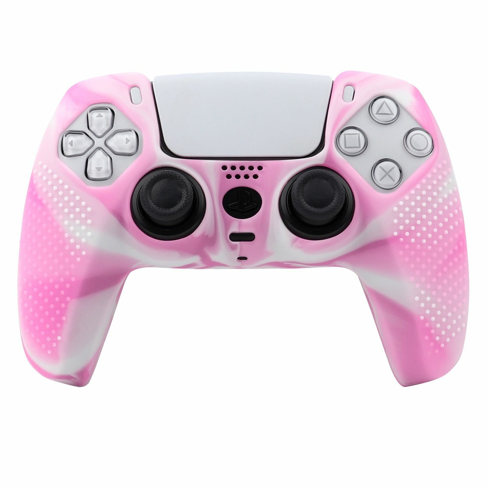 Защитный чехол для ручки, игровой силиконовый чехол, подходит для PS5 с впрыском гранулированного масла, камуфляж, аксессуары для игровой консоли
