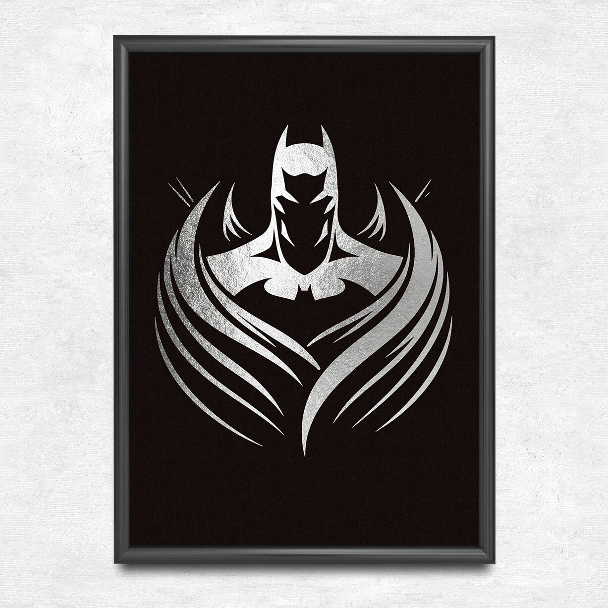 Постер на стену Бэтмен / плакат интерьерный Batman. Бетмен. Темный рыцарь. Супергерой