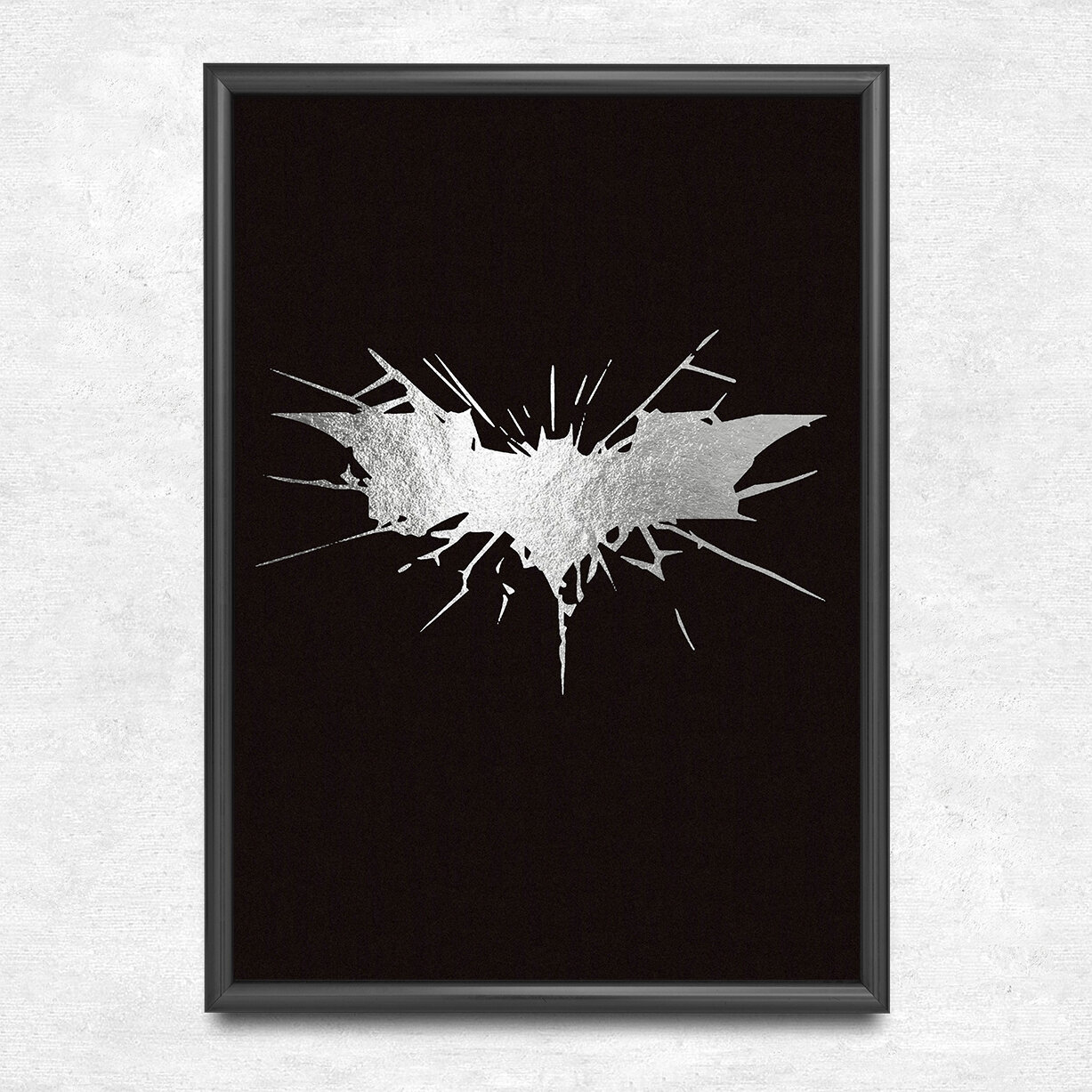 Постер на стену Бэтмен / плакат интерьерный Batman. Бетмен. Темный рыцарь. Супергерой
