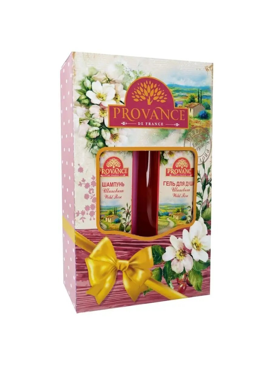 Набор Mini Provance Wild Rose (Шампунь 250мл+Гель душ 250м