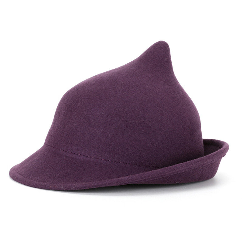 Волшебная шляпа, темно-фиолетовая, размер M