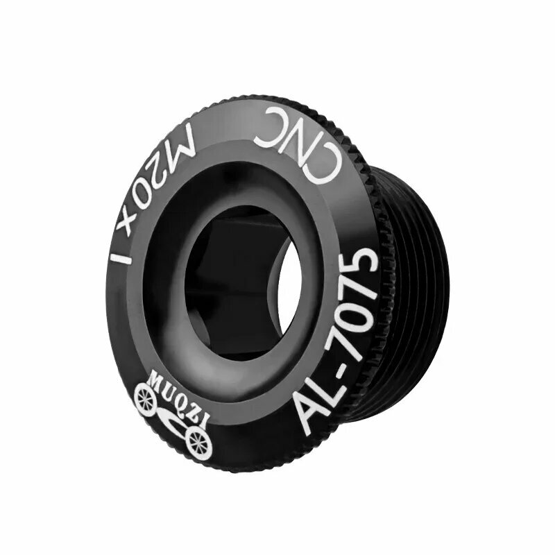 MUQZI Винт шатуна MTB, M20 Black, Черный