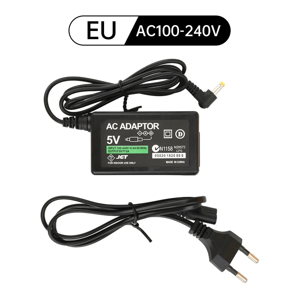 Адаптер питания diymore для Sony PSP1000/2000/3000 EU AC100-240V
