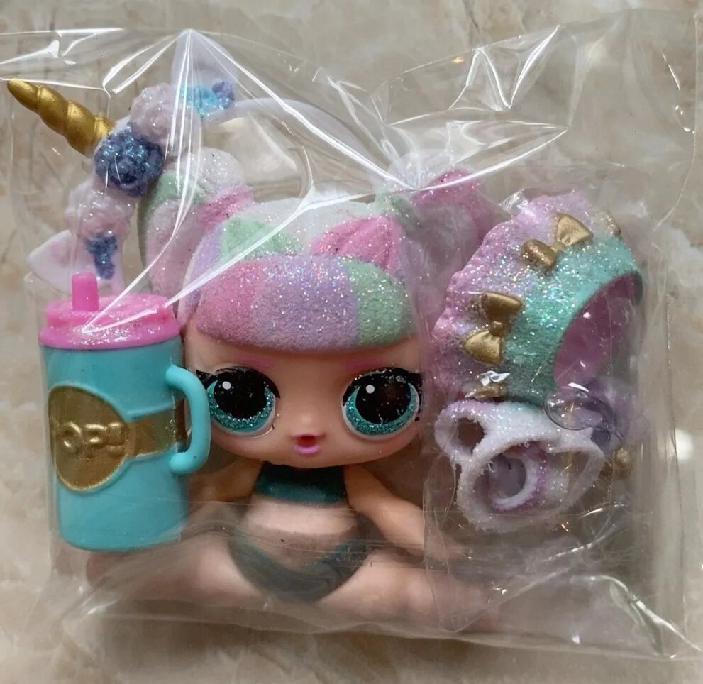 LOL Surprise! Кукла Единорог, 8 см, glittery set
