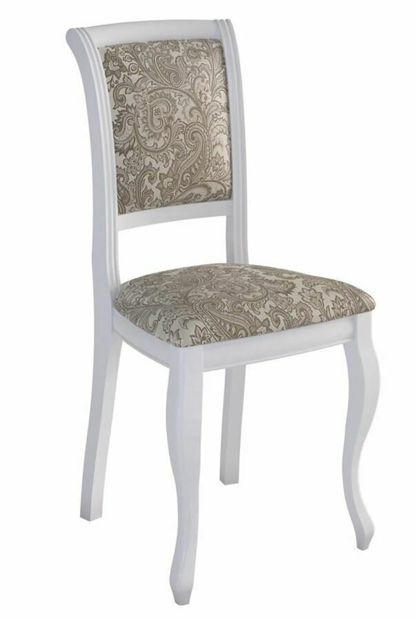 Стул RB Дионис Белый/Ткань Basar Beige Размеры: Высота 940мм Глубина 510мм Ширина 440мм