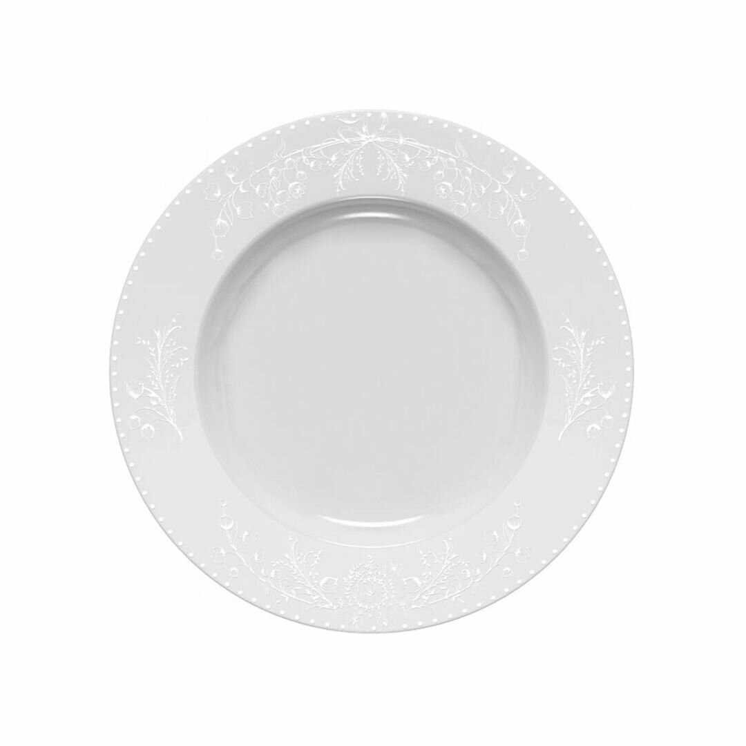 Тарелка обеденная DOMENIK Spring Romance Набор 6 тарелок Диаметр 27см для кухни дома дачи