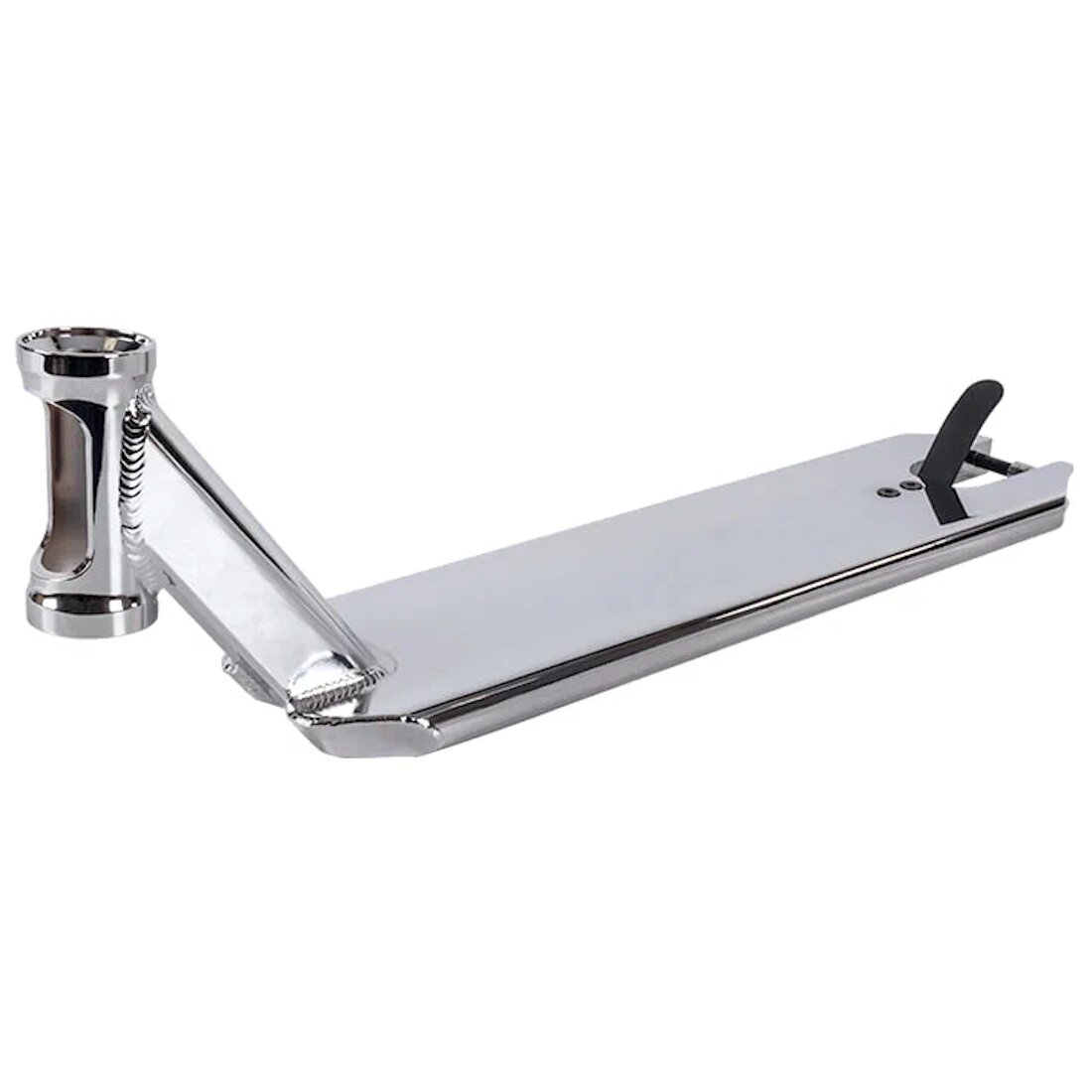 Дека для трюкового самоката Tech Team "Provokator 47x12" - Silver chrome