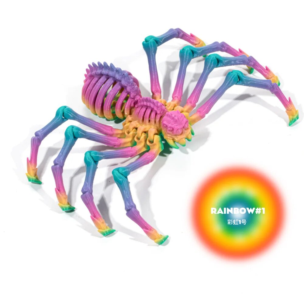 3D Паук Rainbow #1, Color 13