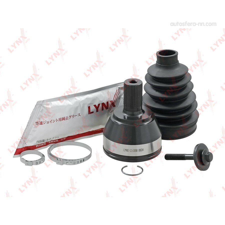LYNXAUTO CO3058 ШРУС наружный подходит для FORD Focus II 1.4-2.0TD 04/C-MAX 1.6TD-1.8TD 03 CO-3058